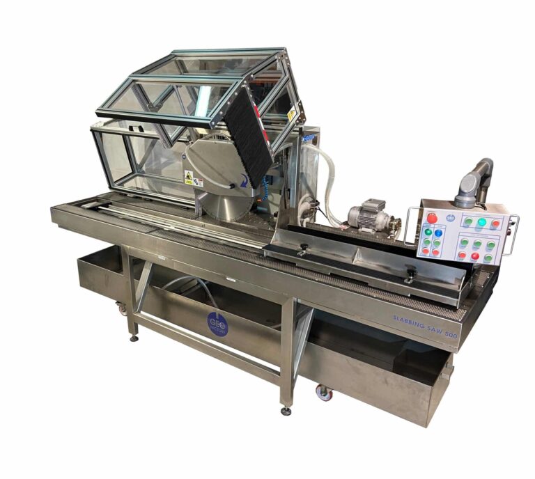 Slab Saw 500 Semi Automatic for Core Cutting | Geofactory
